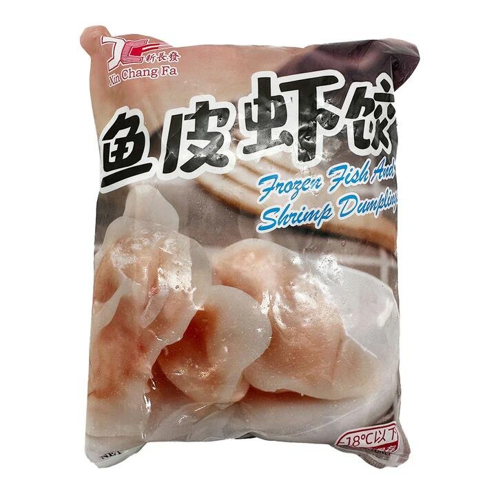 [Frozen] New Changfa Fish Skin Shrimp Dumplings 500g - Gourmet Grocer