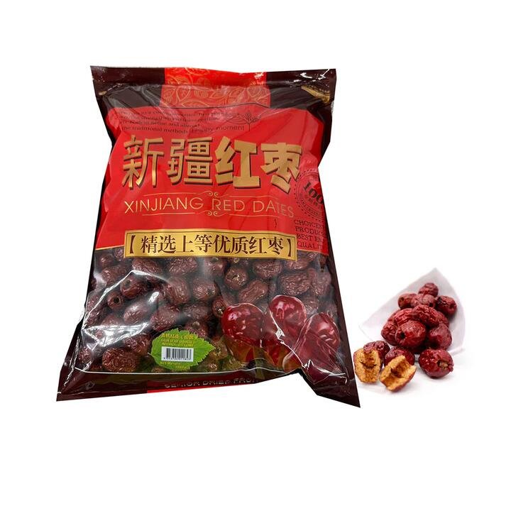 Golden Bag Pitted Red Dates - 1kg - Gourmet Grocer