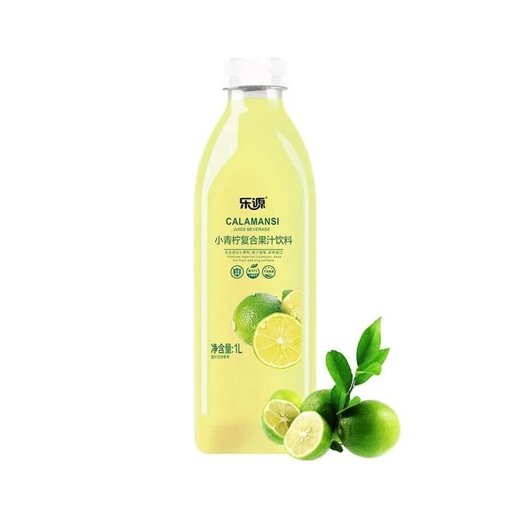 JoyYuan Small Green Lime Mixed Fruit Juice Drink 1L - Gourmet Grocer