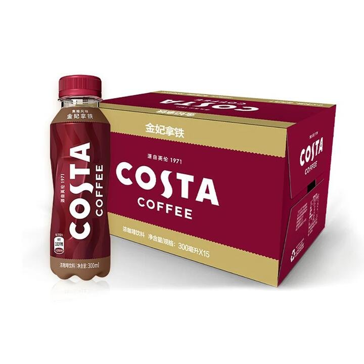 Costa Golden Princess Latte Coffee - 300ml x 15 Bottles - Gourmet Grocer
