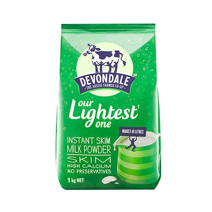 Devondale Instant Skim Milk Powder - 1kg - Gourmet Grocer