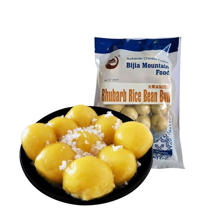 Bijia Mountain Rhubarb Rice Bean Buns - 500g - Gourmet Grocer