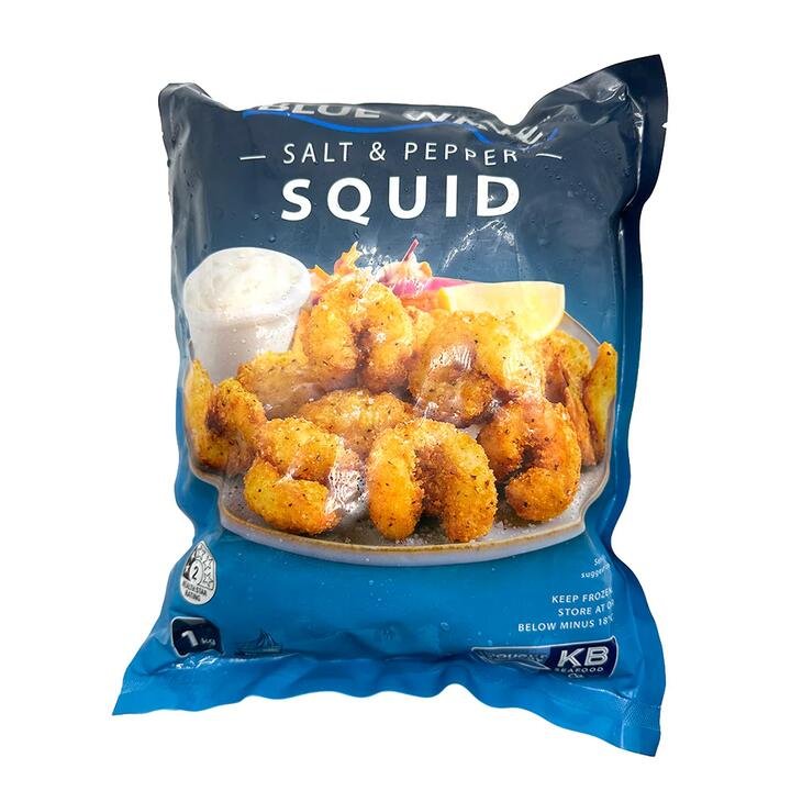 Blue Wave Salt & Pepper Squid - 1kg - Gourmet Grocer