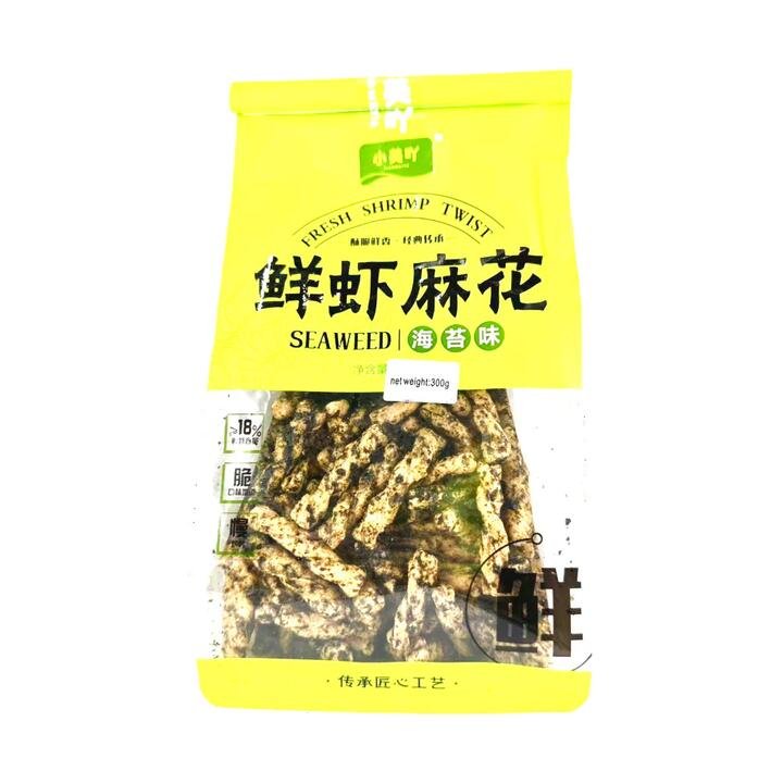 Xiaomeiya Fresh Shrimp Twist Seaweed Flavor - 300g - Gourmet Grocer