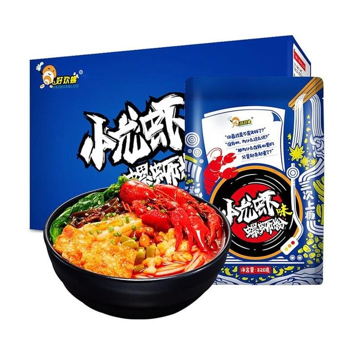 Haohuanluo Liuzhou River Snail Rice Noodles - Crawfish Flavor - 320g x ...