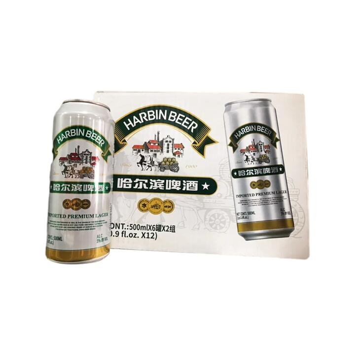 Harbin Beer 5% Alcohol - 500ml x 12 Bottles - Gourmet Grocer