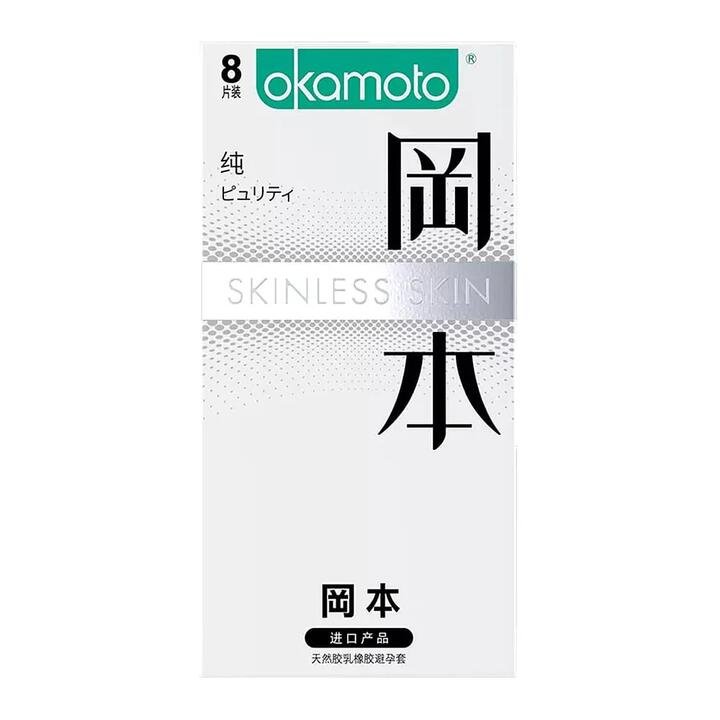 Okamoto Skinless Skin Condoms - 8 Pieces - Gourmet Grocer