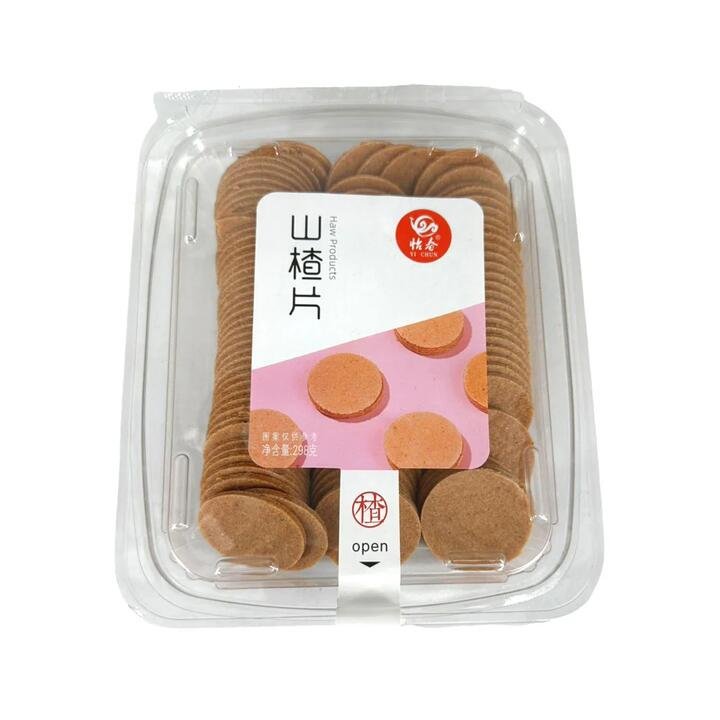 Yi Chun Haw Flakes 298g – Chinese Hawthorn Candy Slices - Gourmet Grocer